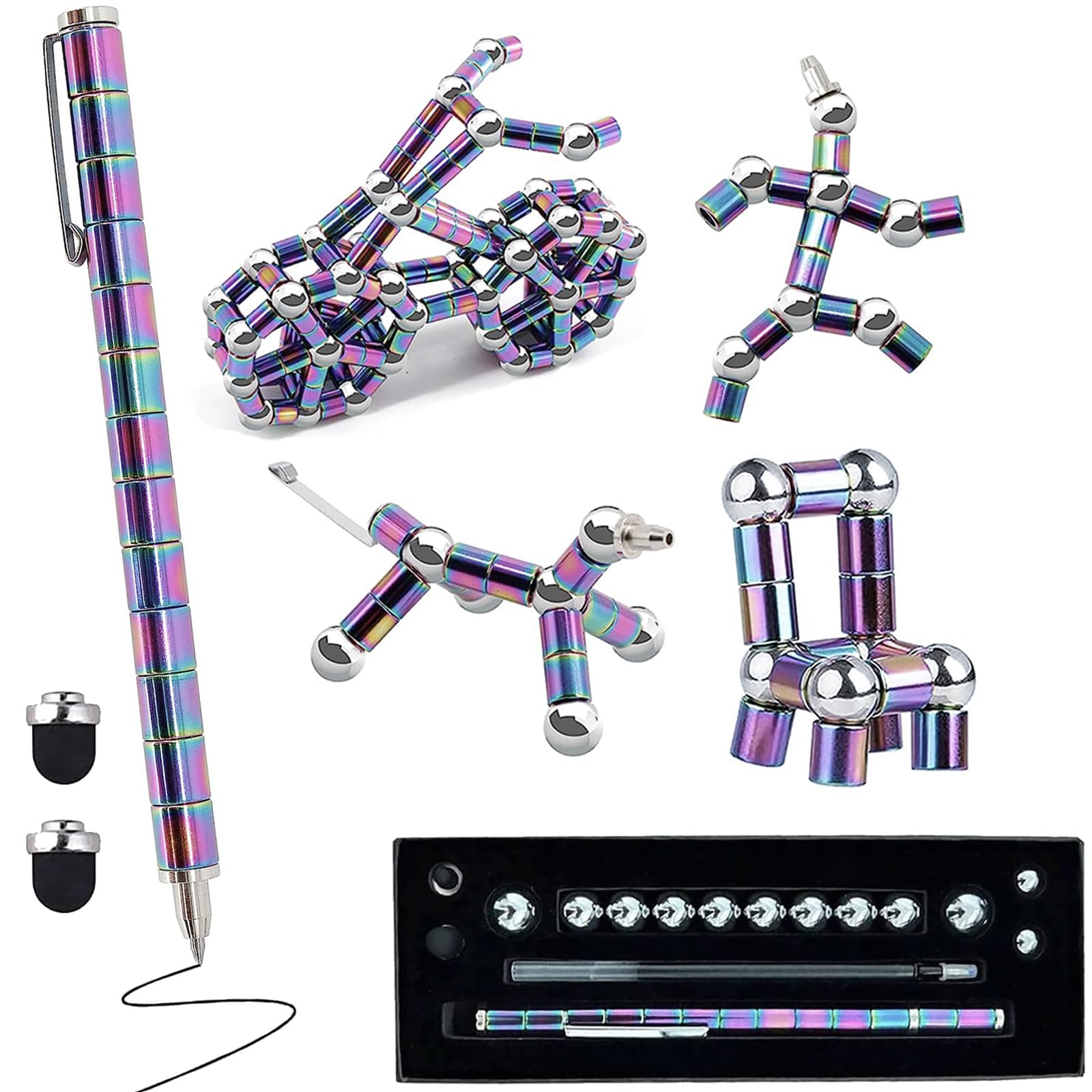 Amazon.com: AOYALABOR Magnetic Fidget Pen, Magnetic Pen Gifts for ...