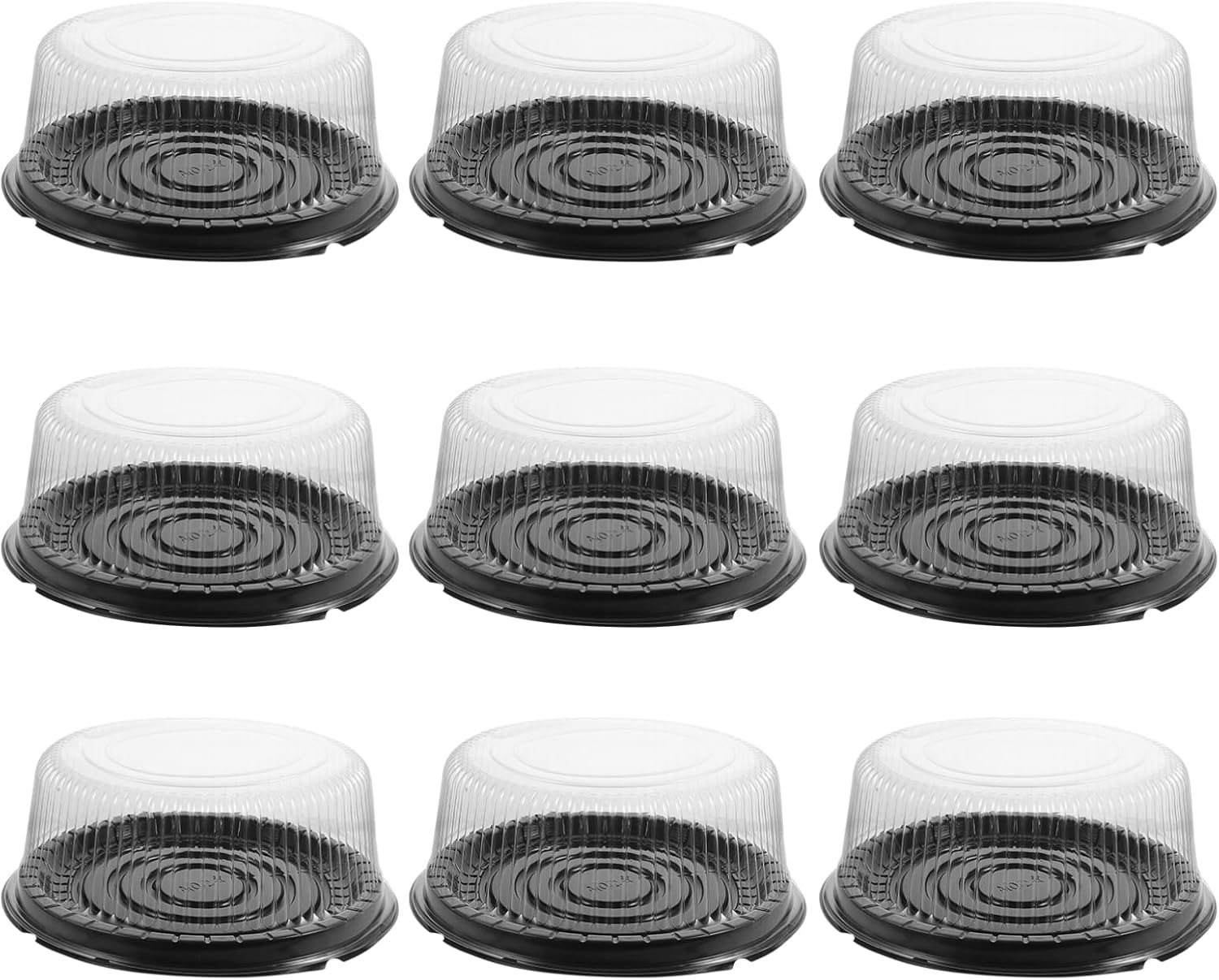 Amazon.com: 10pcs Cake Box Cake Server with Dome Cake Storage Container ...