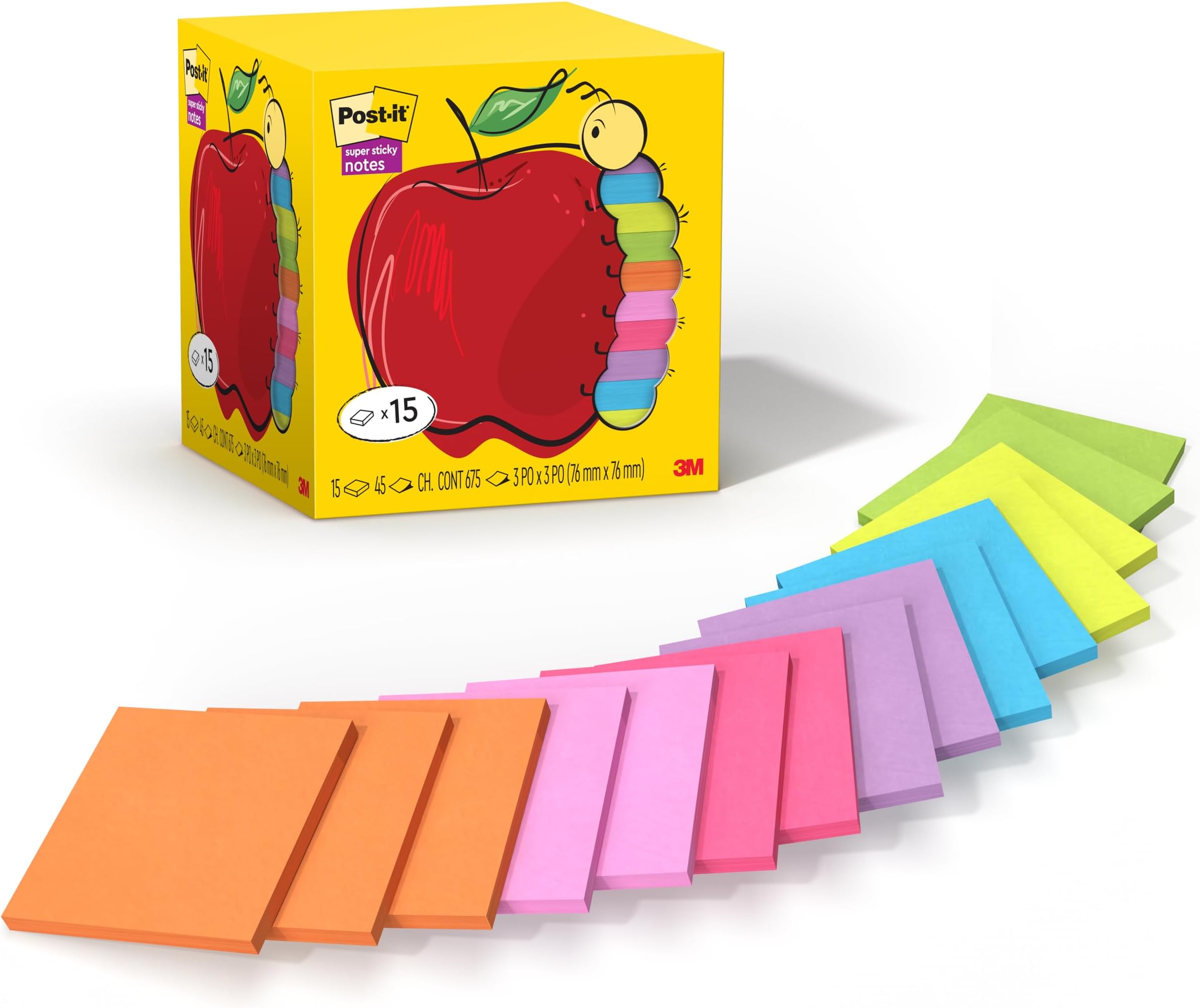 Amazon.com : Post-it® Notes Original Notepad Value Pack - Cape Town ...