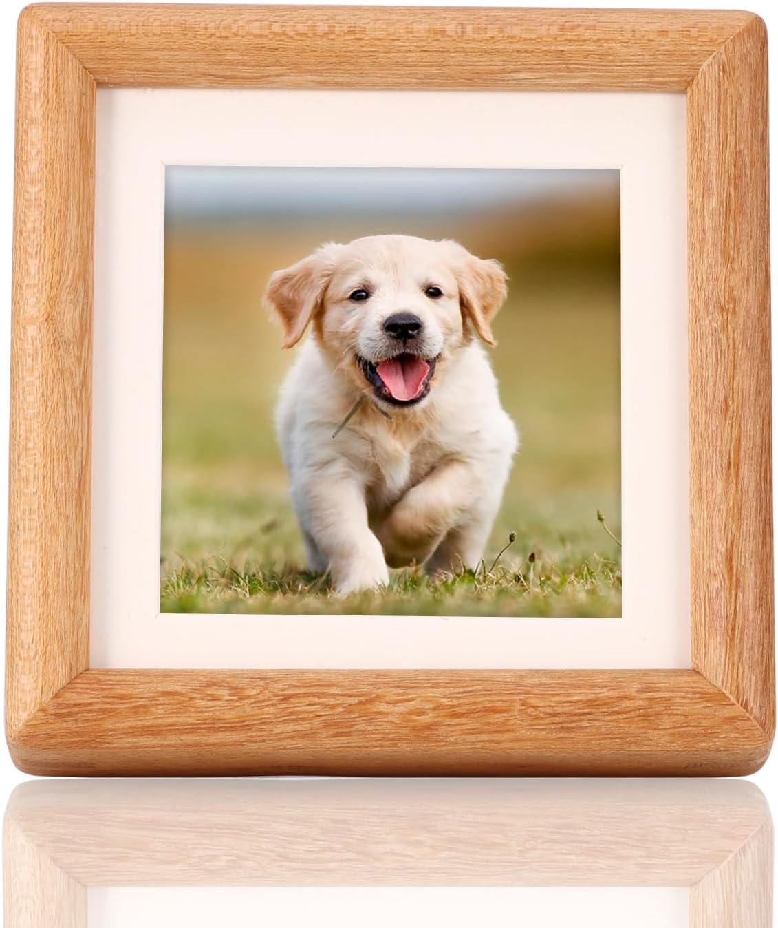 Small Photo Frame,4 Inch Wood Picture Frames with Mortise and Tenon ...