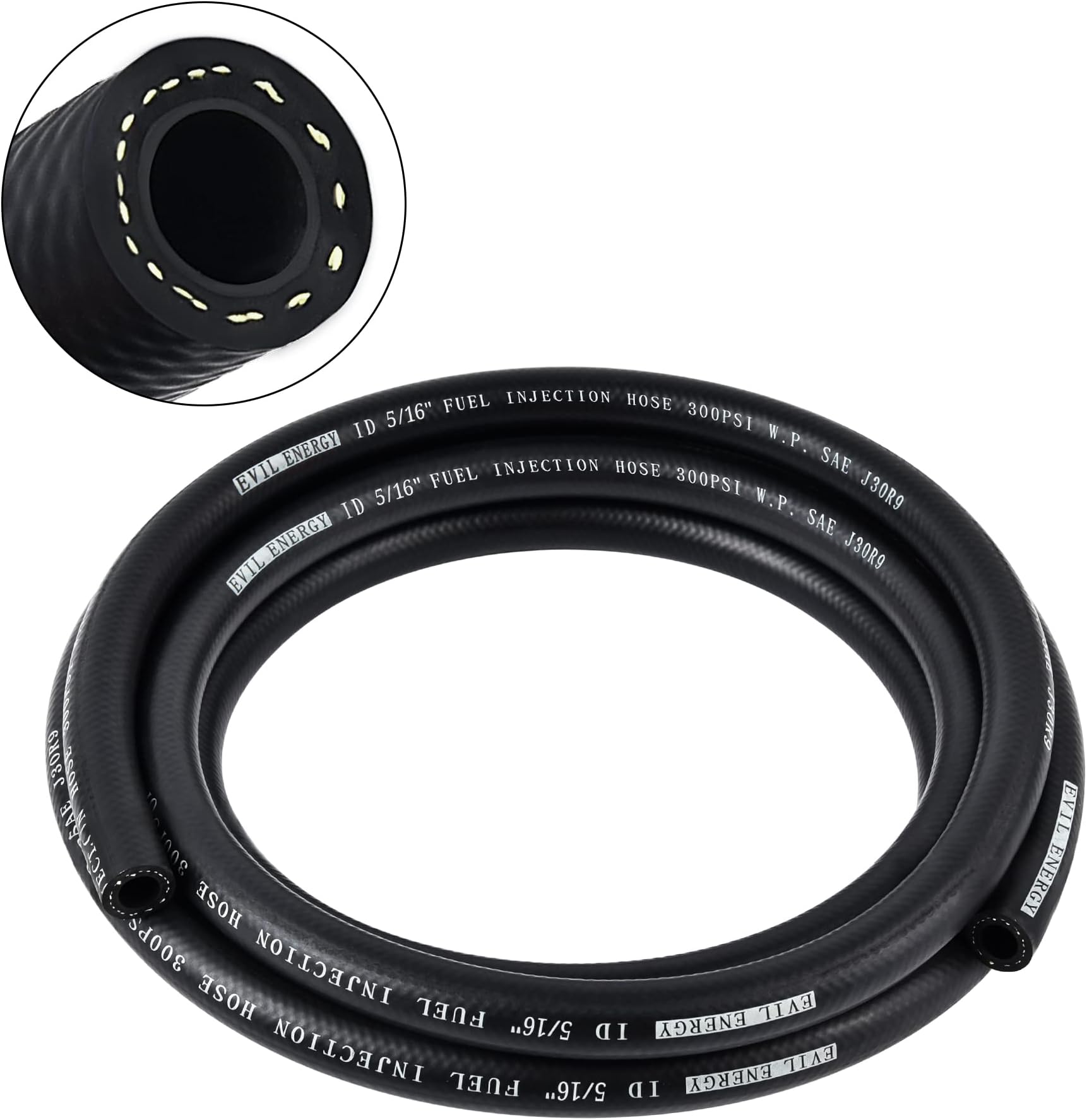 Amazon.com: PRO 1 Fuel Line Hose 5/16 Inch Inside Diameter X 25 Feet ...