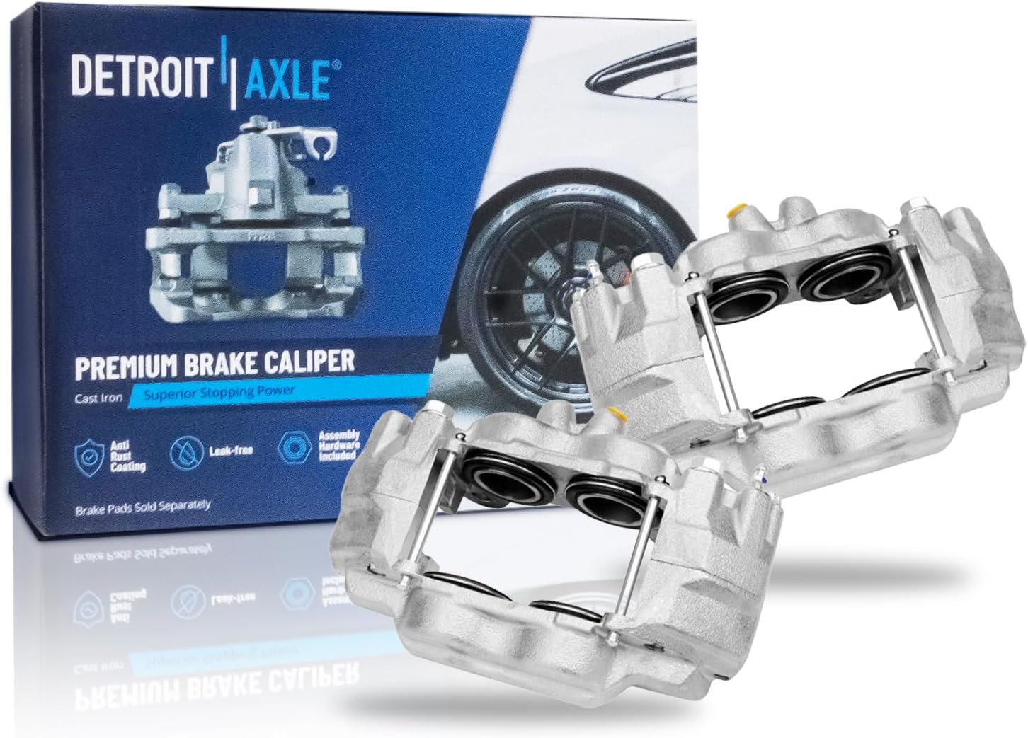 Amazon.com: Detroit Axle - Front Brake Calipers for 2003-2009 Toyota ...