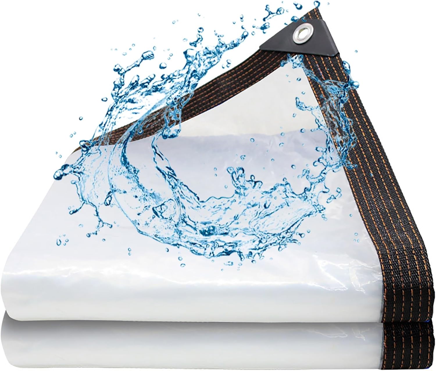 Clear Tarps, Waterproof Transparent Tarpaulin with Grommets ...