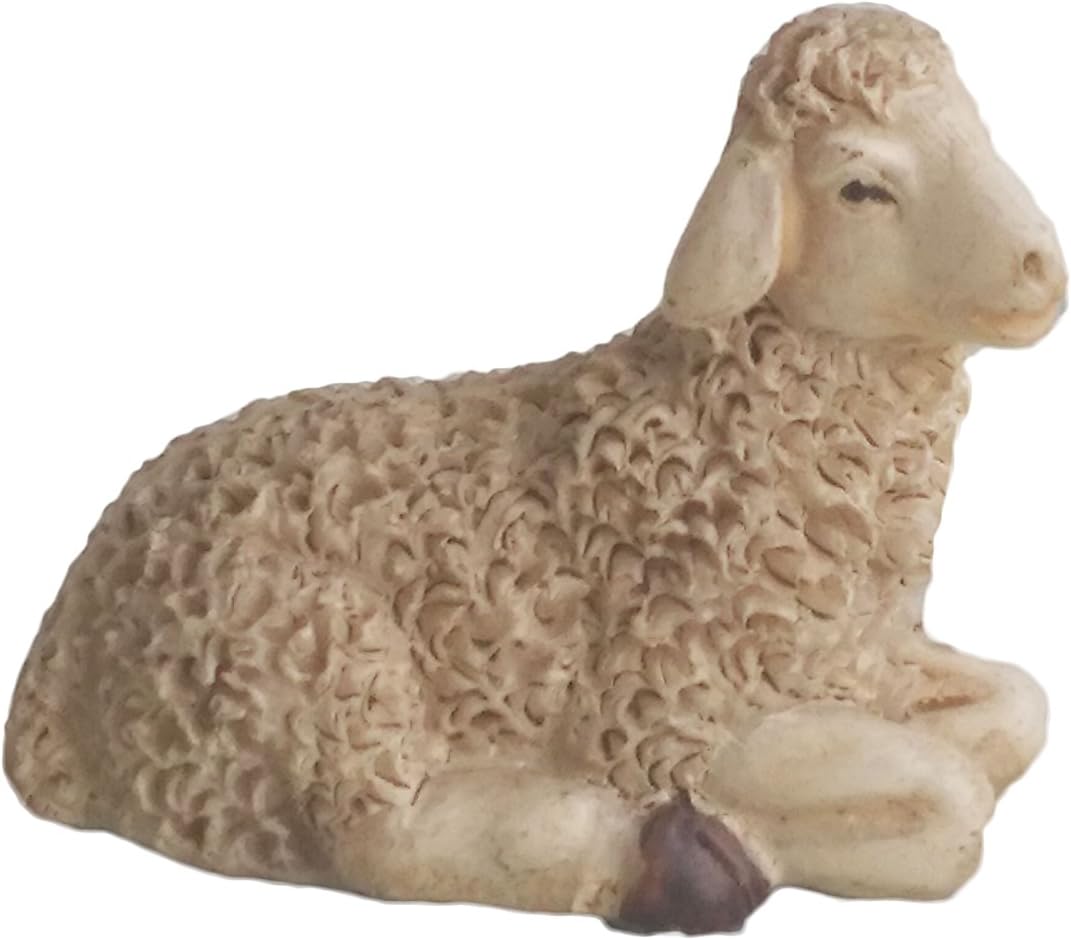 1.5 Inches Tiny Lamb Sculpture Nativity Animal Nativity Scene Nativity ...