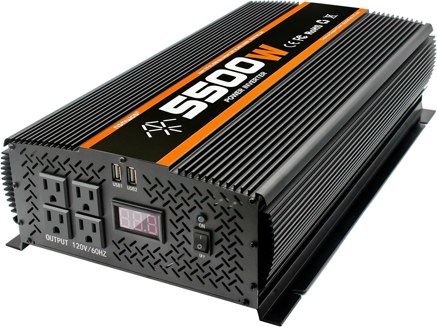 Amazon.com: Jupiter 5000 Watt Continuous/10,000 Watt Peak Modified Sine ...