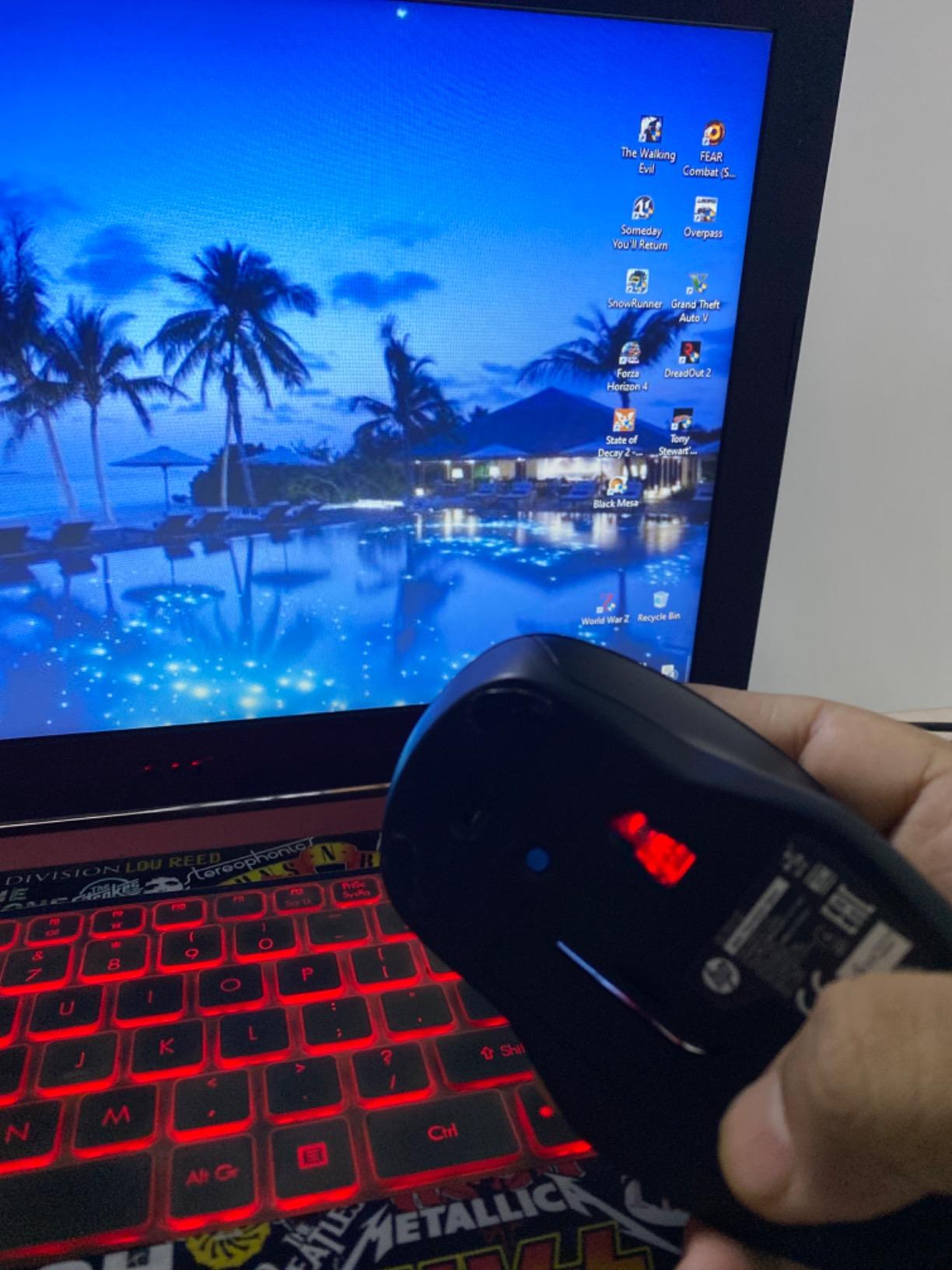 Amazon.in: Buy HP X3500 Wireless Optical Mouse 1000DPI 2.4GHz ...