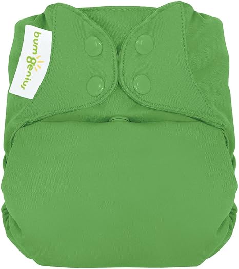 Amazon.com : bumGenius Elemental One-Size Diaper - Ribbit : Baby Diaper ...