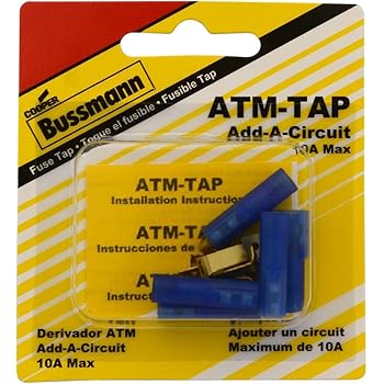 Amazon.com: Bussmann (BP/ATC-TAP-RP) ATC Fuse Tap for Existing Circuit ...