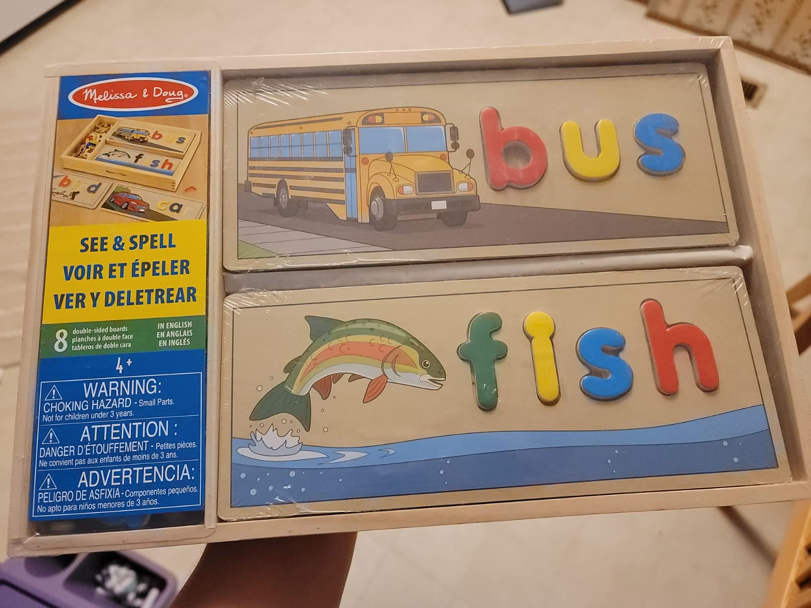 $4/mo - Finance Melissa & Doug See & Spell Wooden Educational Toy With ...