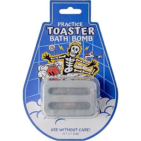 Amazon.com: Toaster Bath Bomb | Funny Novelty Gift Bath Set of 3X Huge ...