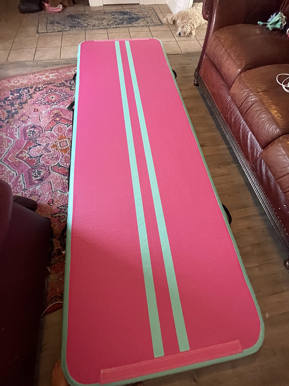 Amazon.com: Inflatable Gymnastic Mat Tumbling Air Tumble Mats for ...