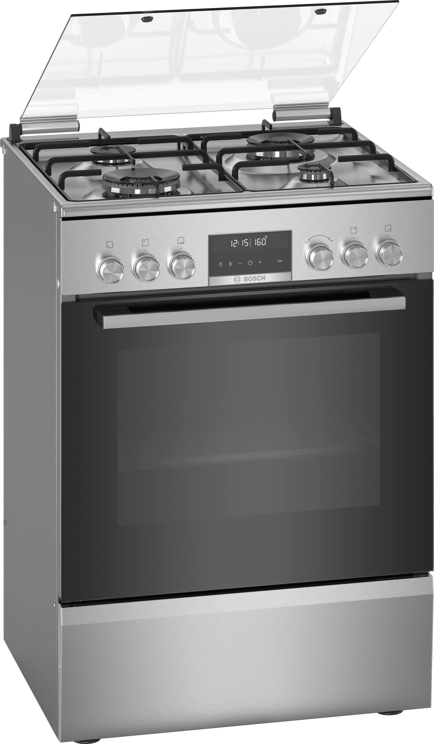 Bosch Hxr39ig20 Cuisinière Indépendante à Gaz Et Four électrique