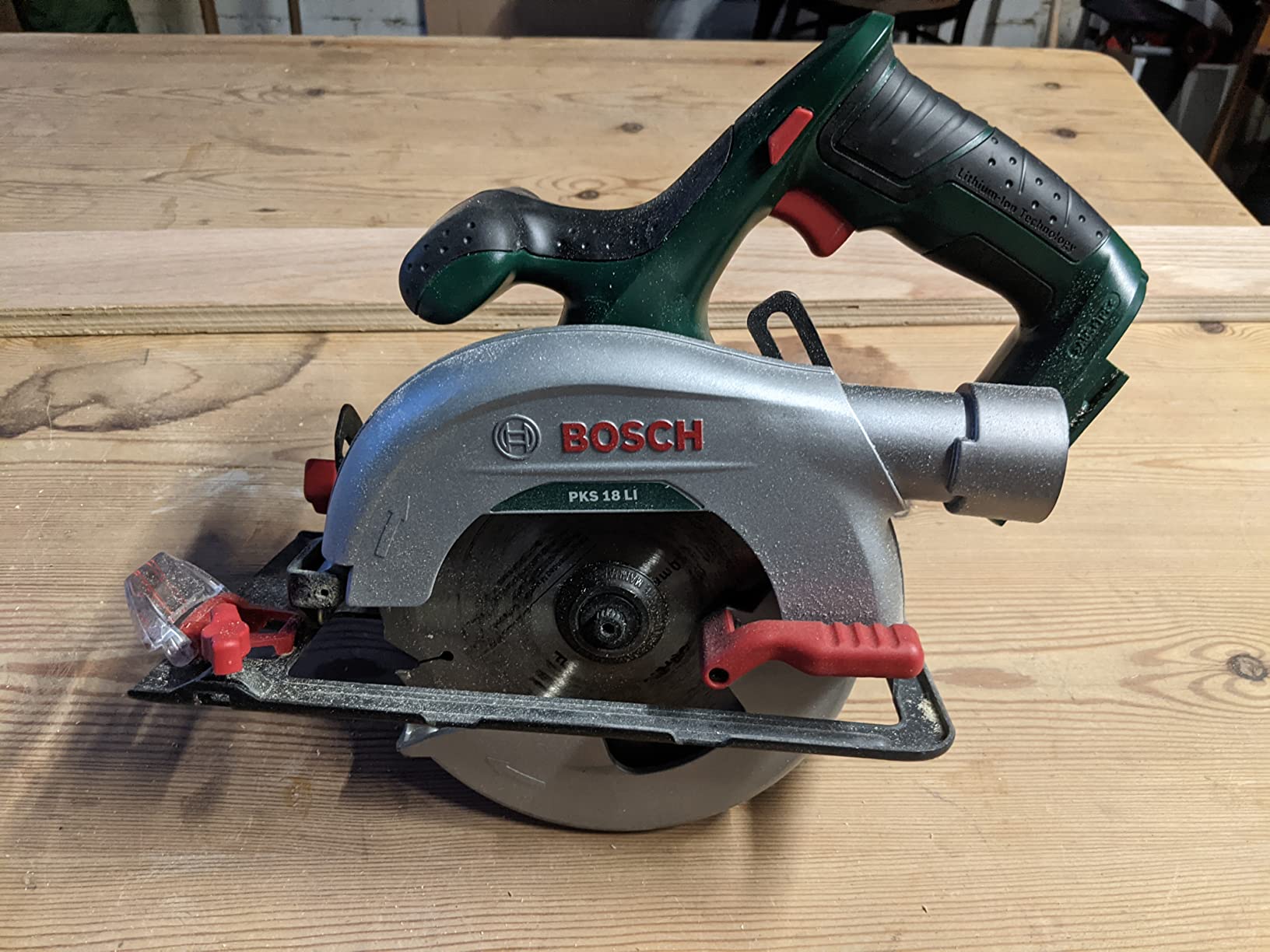Bosch 18V Cordless Circular Saw 150mm Without Battery, Including Blade ...