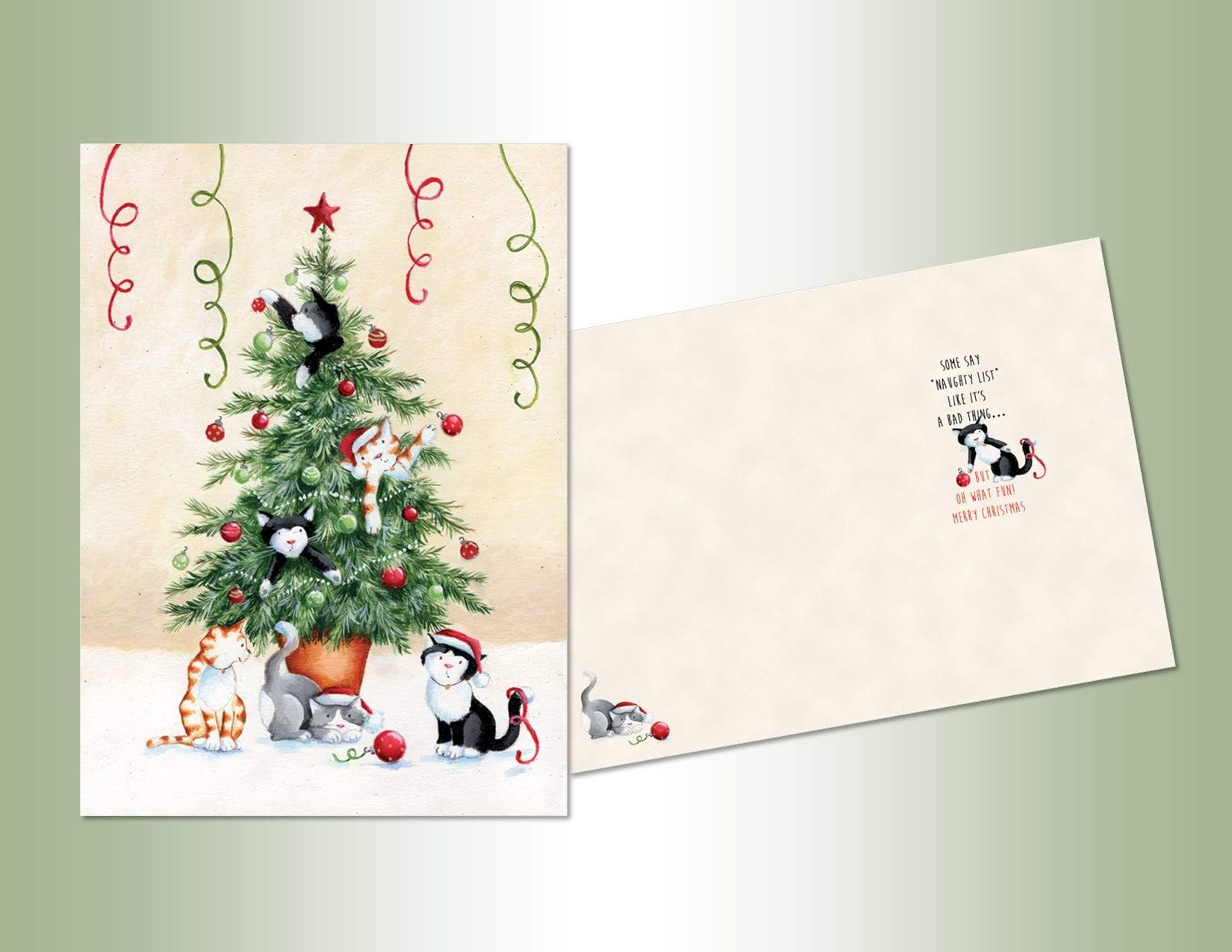 Amazon.com : LPG PERFORMING ARTS BOXED CHRISTMAS CARDS Embossed foil ...