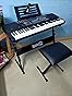 RockJam RJ561 61-Keys Electronic Keyboard SuperKit, Black, with Stand ...