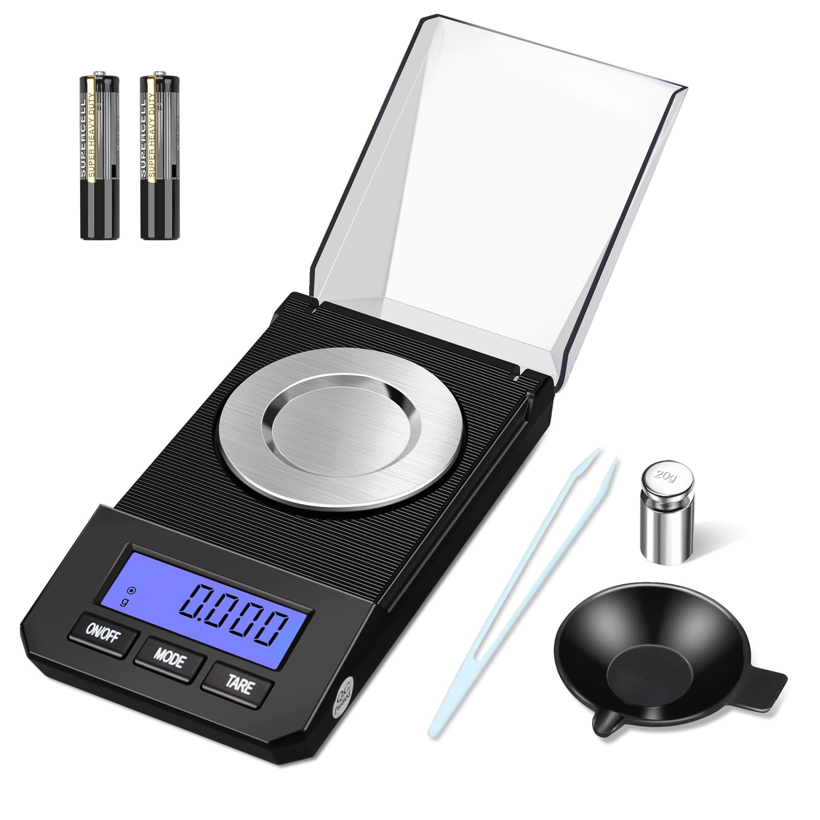 Buy Milligram Scale, 50g/0.001g High Precision Mg Scale, Jewelry Scale ...
