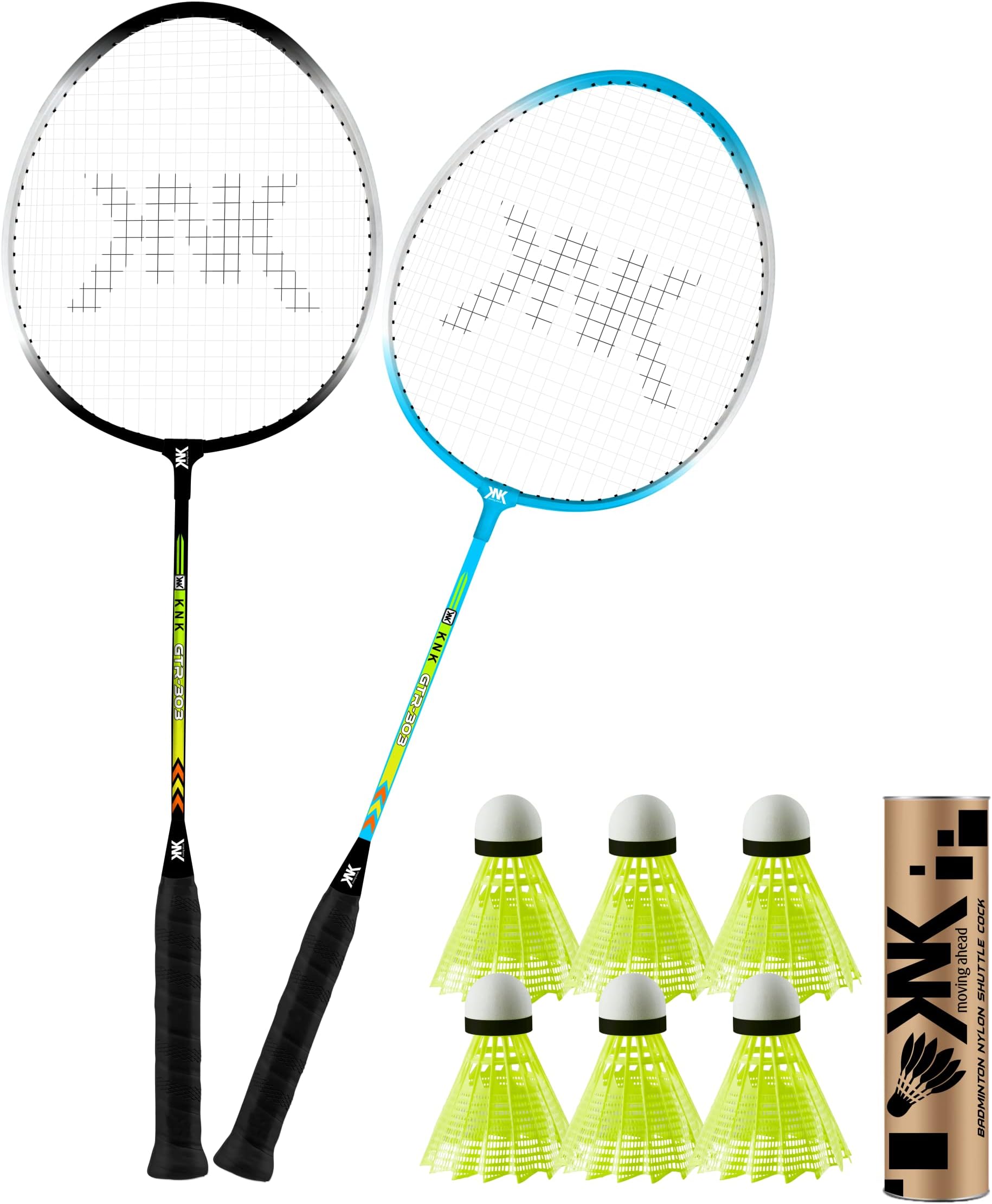 Buy CLOVERBYTE Power SHT-025 Green Rackets with 5 Shuttles for Men and ...