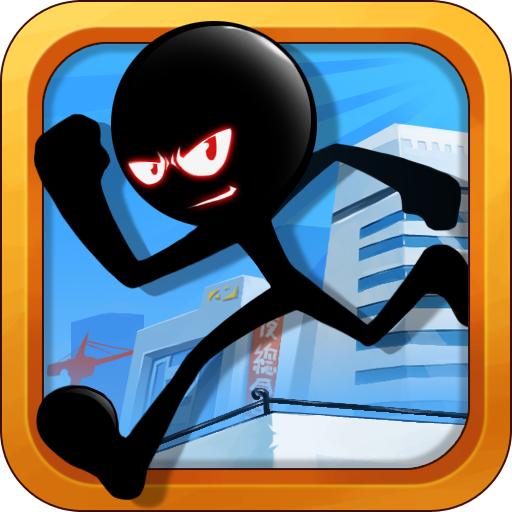 Stickman Roof Running - App on Amazon Appstore