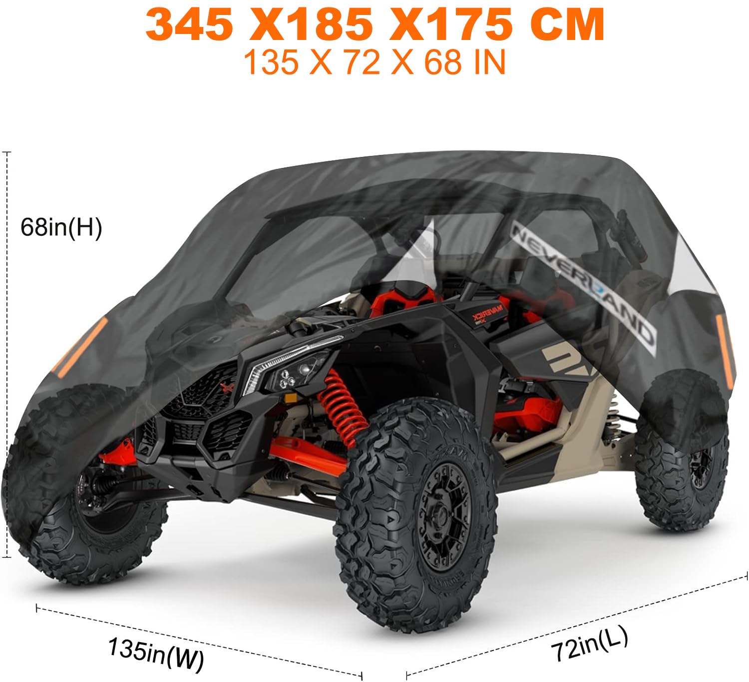 Snapklik.com : NEVERLAND UTV Covers Waterproof Outdoor - Side By Side ...
