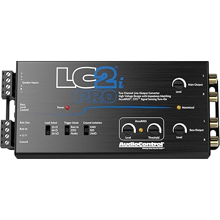 Amazon.com: AudioControl LC7i Black 6-Channel Line Output Converter ...