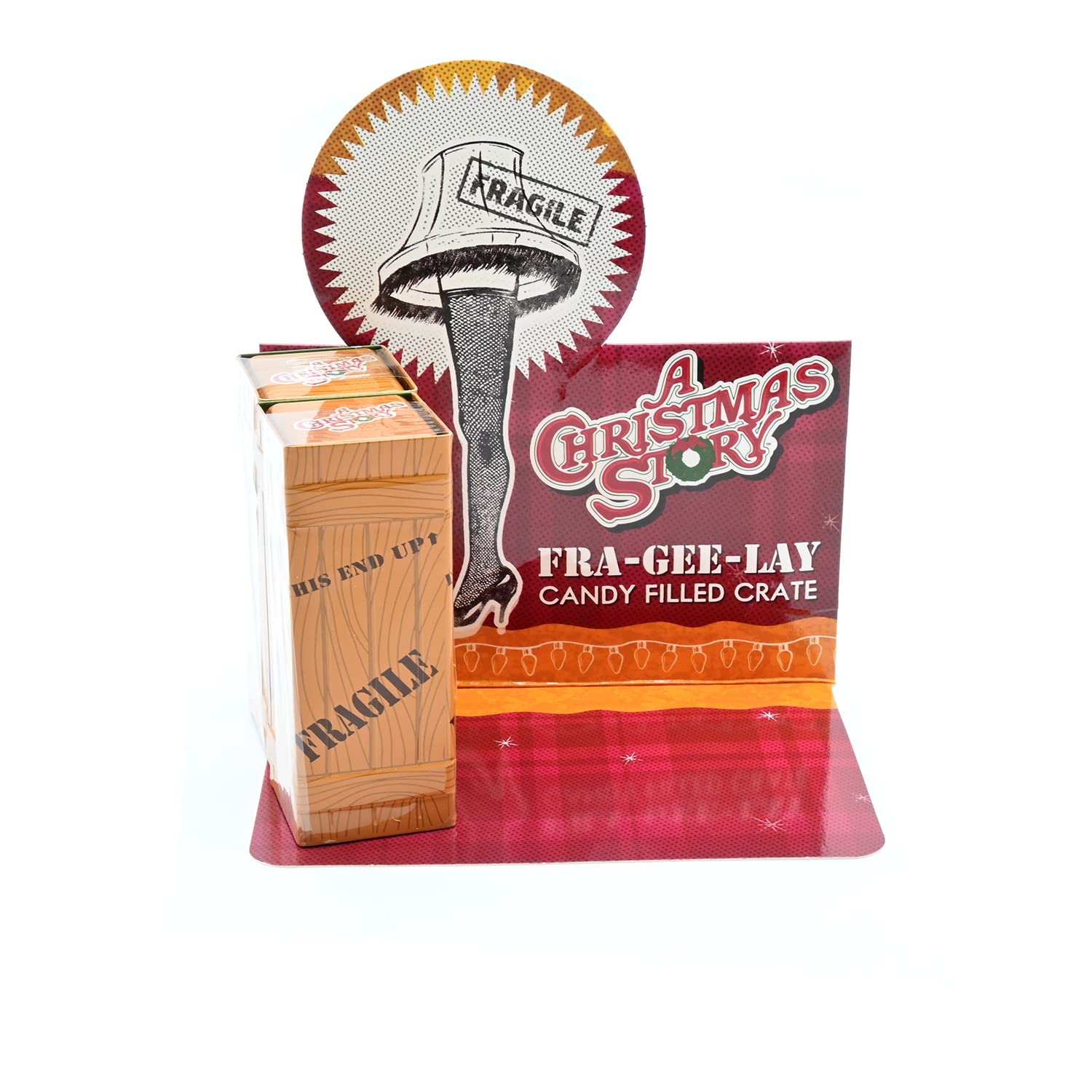Amazon.com : A Christmas Story Fra-Gee-Lay Candy Filled Crate (2 Crates ...