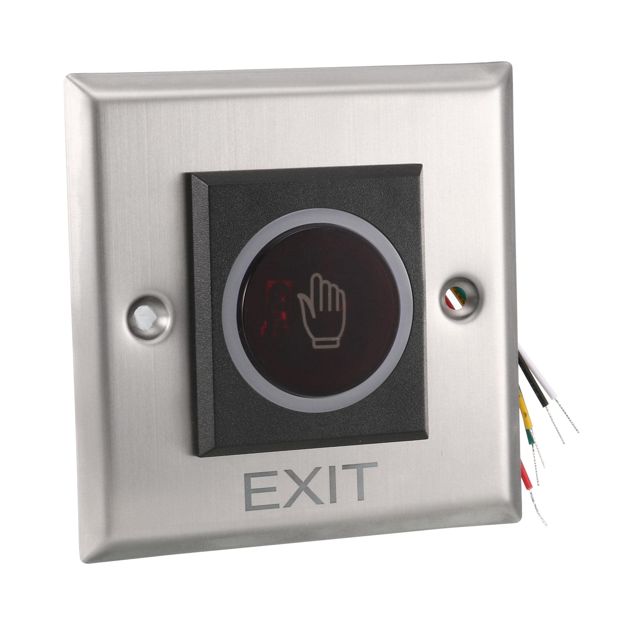 sourcing map IR No Touch Door Release Exit Button NO/NC/COM Sensor ...