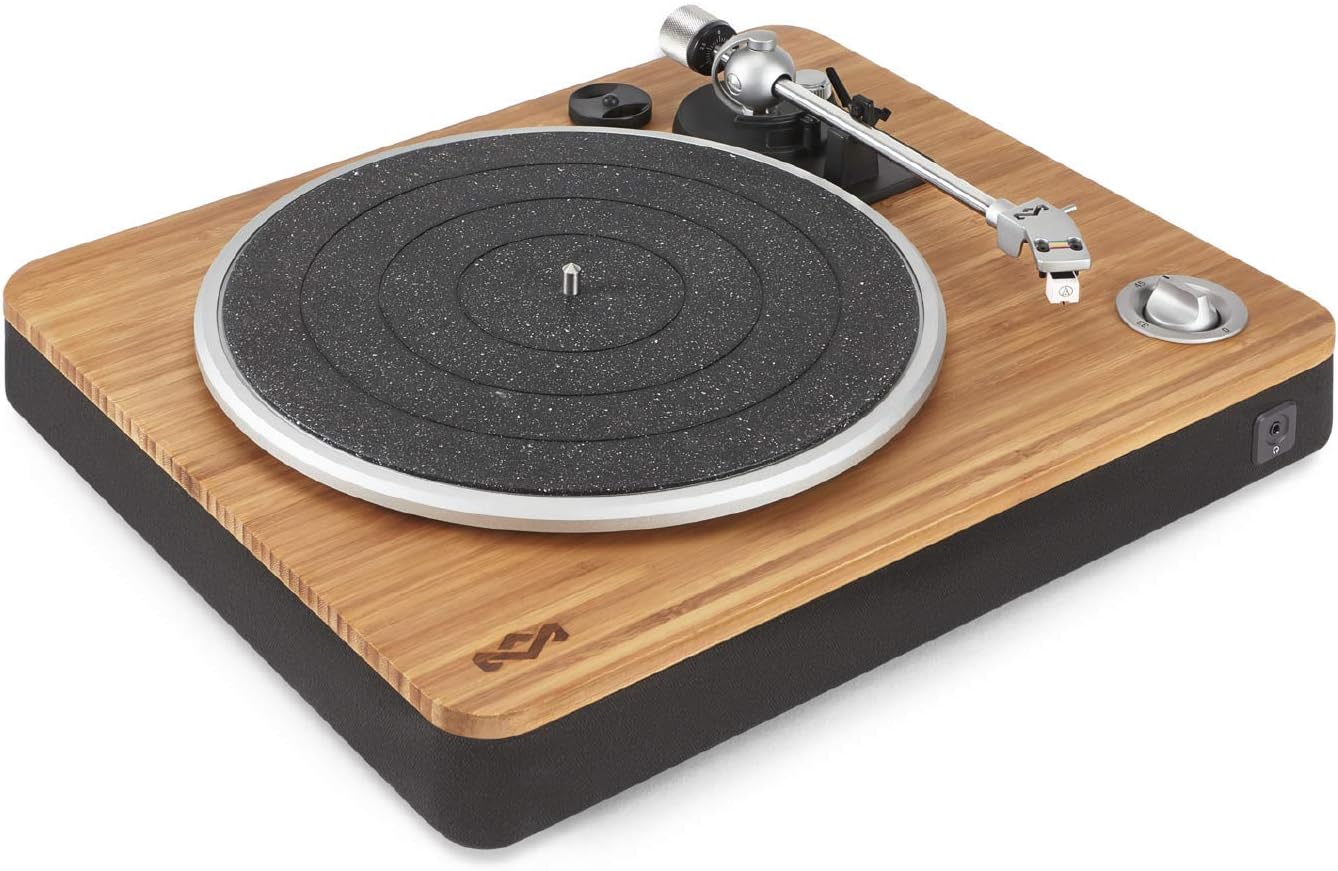 Amazon.com: House of Marley Stir It Up Turntable, Vinyl Record Player ...