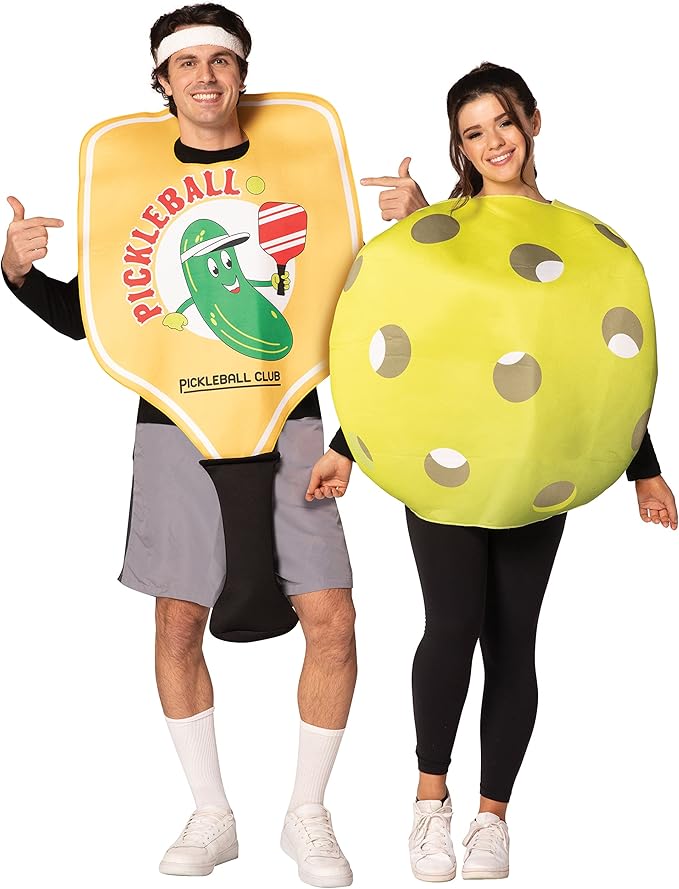 Amazon.com: Rasta Imposta Pickleball Couples Costume Lawn Games Paddle ...