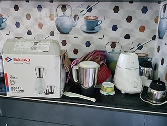 Buy Bajaj Rex Mixer Grinder 500W|Mixie For Kitchen With Nutri-Pro ...