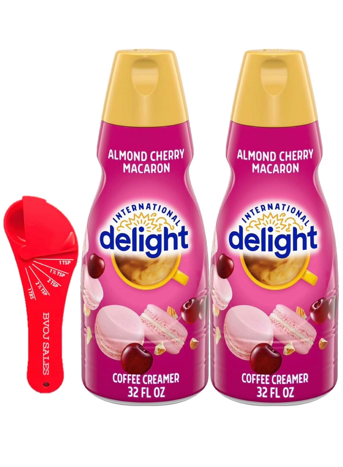 Amazon.com: International-Delight Almond Cherry Macaroon Coffee Creamer ...
