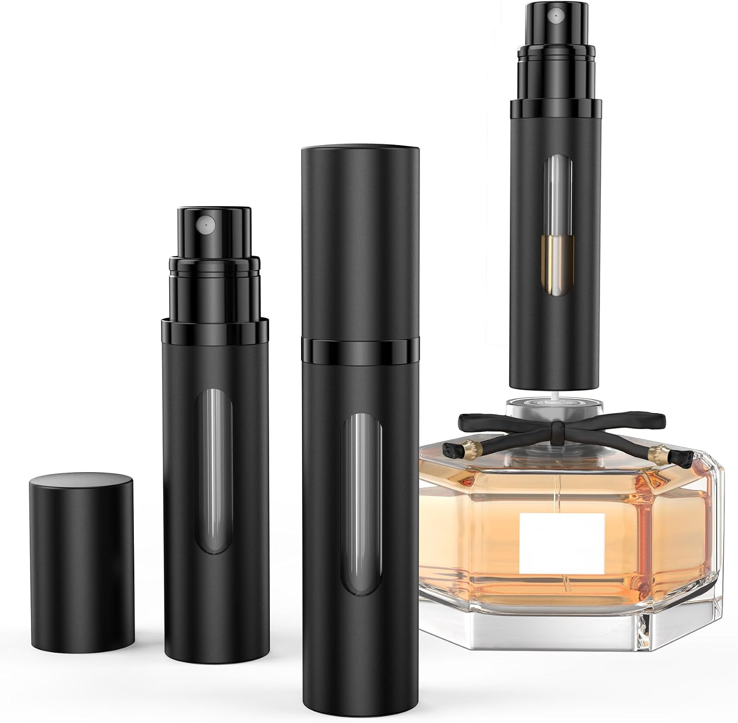 Amazon.com: YIERSO Perfume Travel Refillable Bottle,Bottom-Filling ...