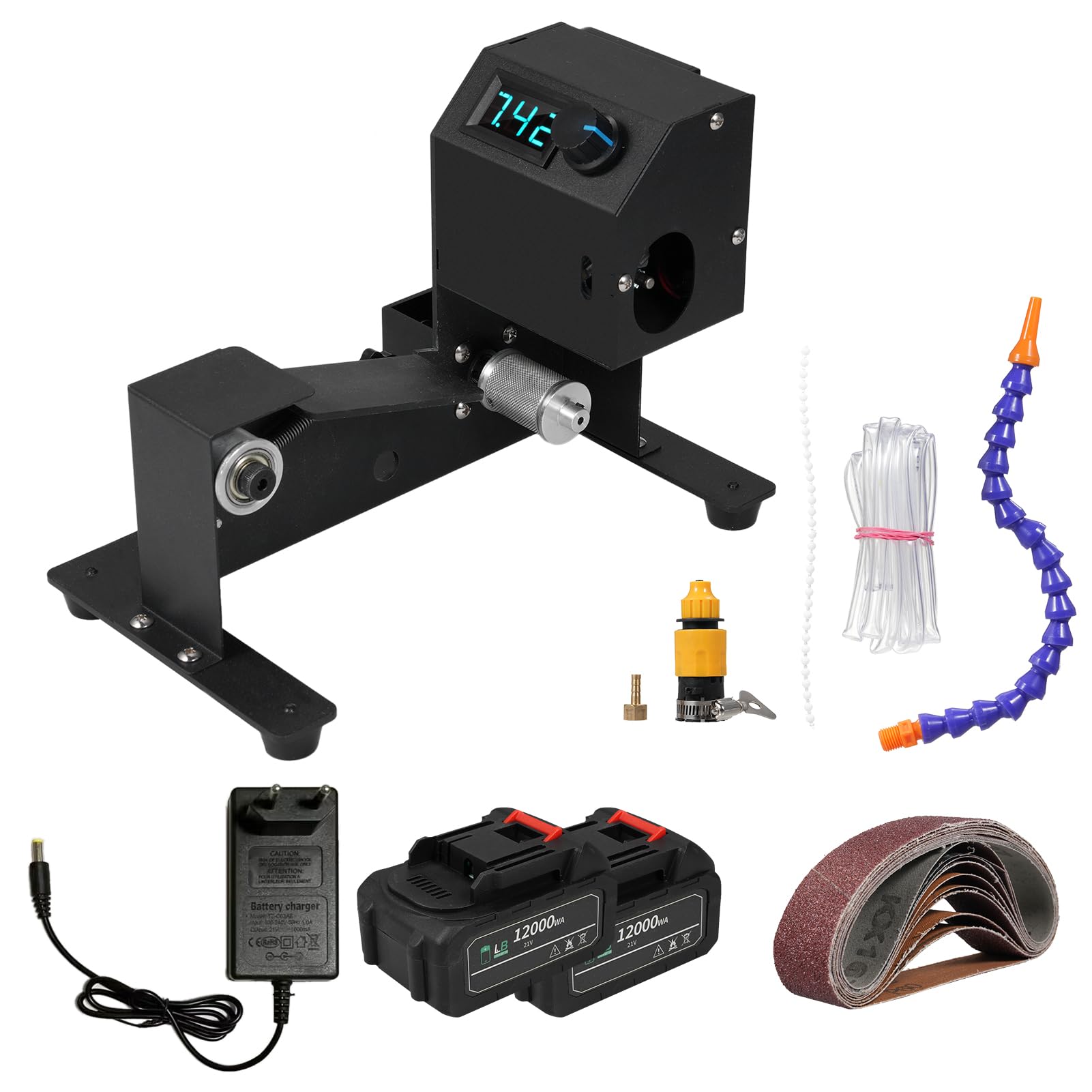 Aj Tack Spur Rowels Black 1 3/4 X 16 Pt Post 350W Wet/Dry Belt Sander ...