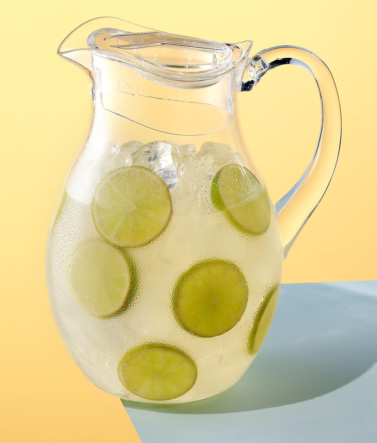 Amazon.com: Glass Water Pitcher with Spout – Elegant Serving Carafe for ...