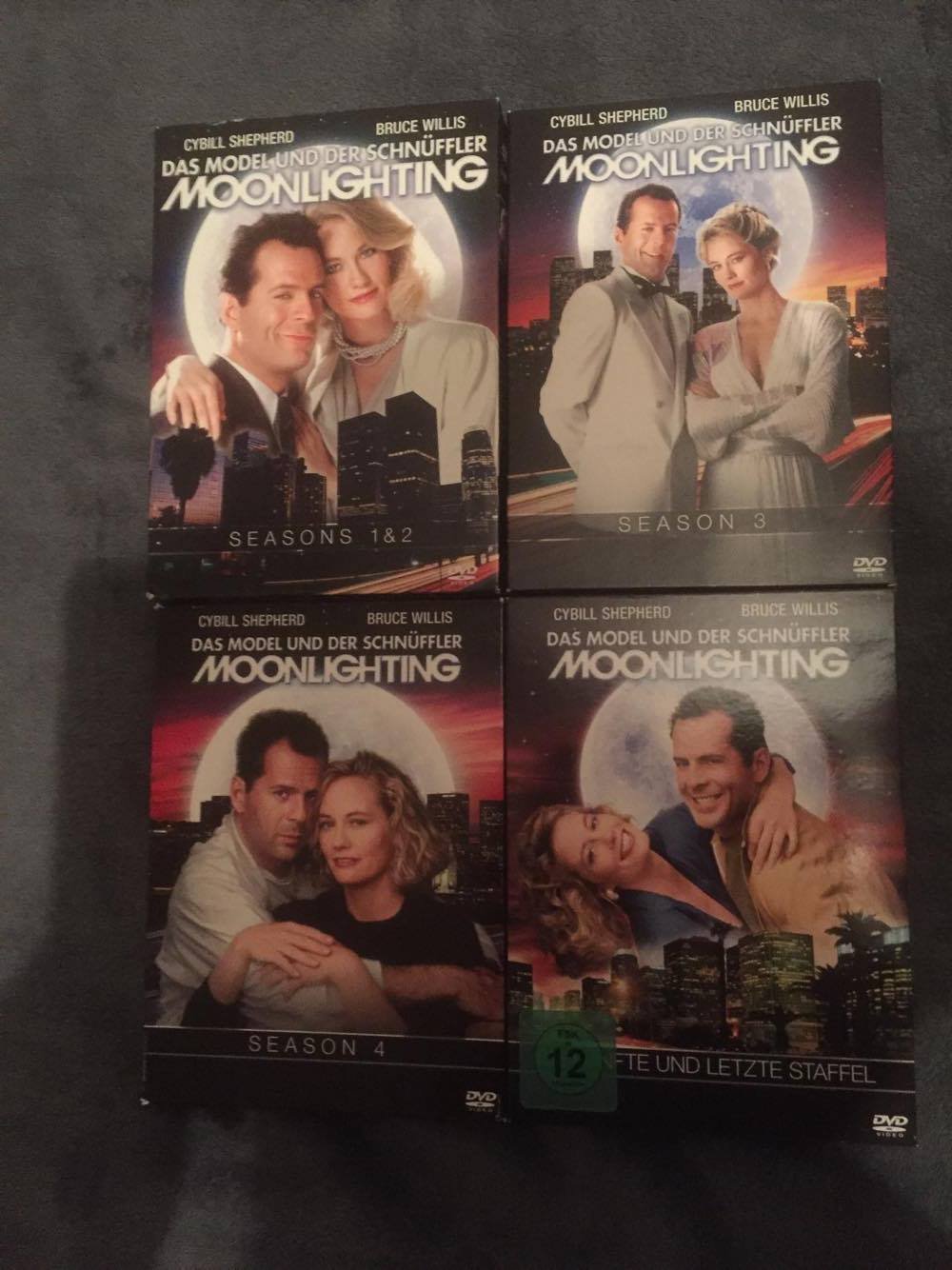 Moonlighting - Das Model und der Schnüffler, Season/Staffel 1-5 im Set ...