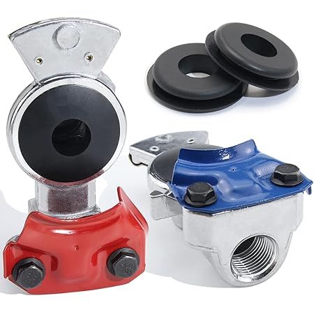 Amazon.com: boeray Aluminum Emergency Gladhand Universal Glad Hands Air ...