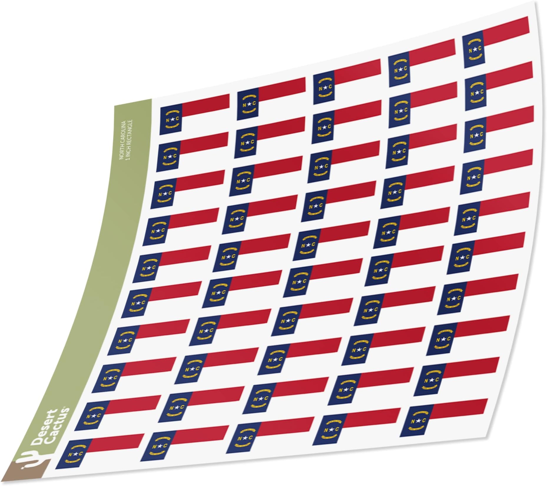 Amazon.com: 2X - North Carolina State Shaped Flag Cell Phone Sticker ...