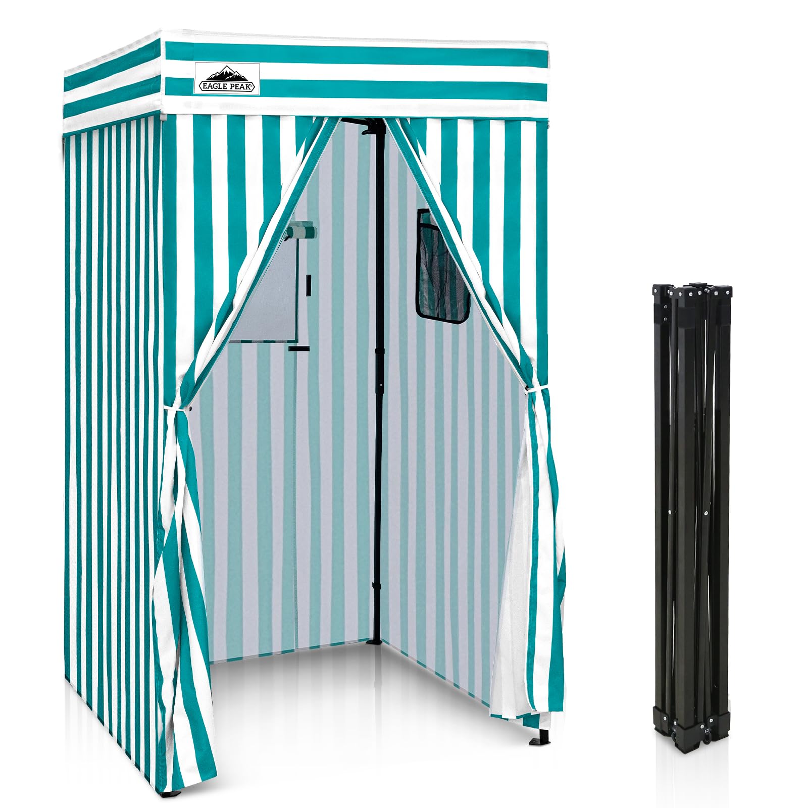 Amazon.com : EAGLE PEAK Flex Compact 4x4 Pop-up Canopy Changing Room ...