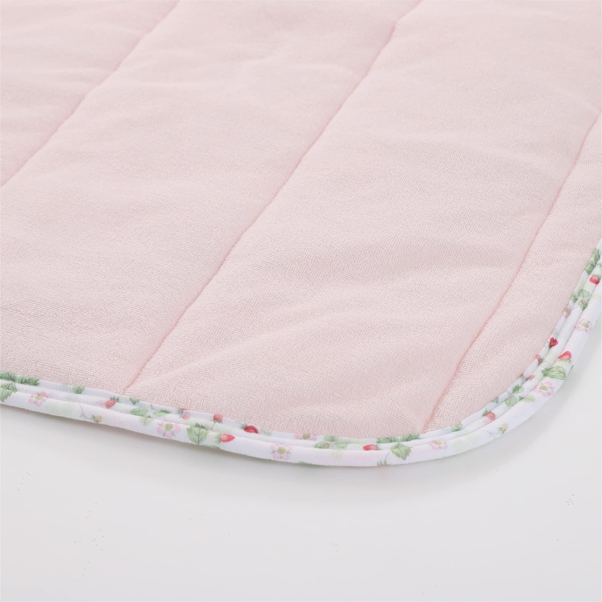 Amazon｜nishikawa【西川】 敷きパッド シングル 洗える ウェッジウッド ワイルドストロベリー 暖かい フランネル ズレにくい 四隅ゴム付き ピンク CM02502007｜ベッド ...