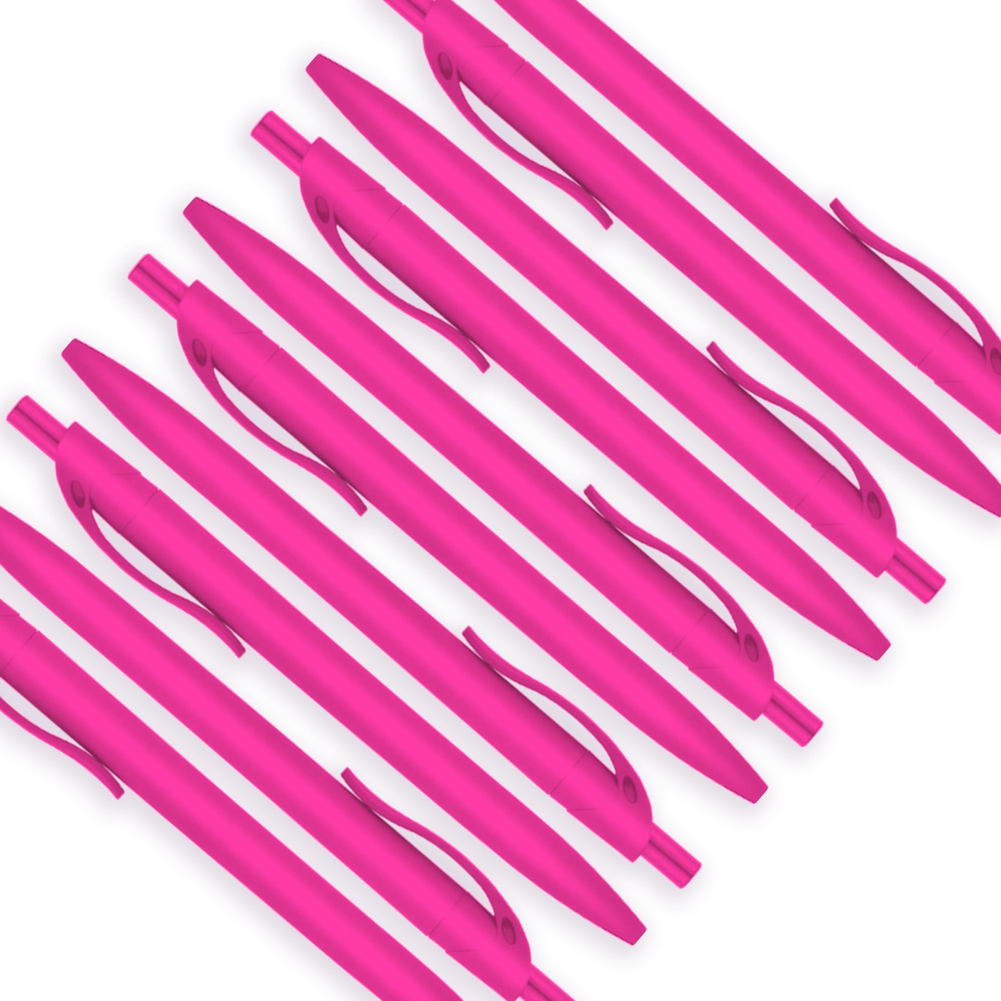 Snapklik.com : Deegtran Pens Bulk, 100 Pack No Bleed Hot Pink Barrel ...
