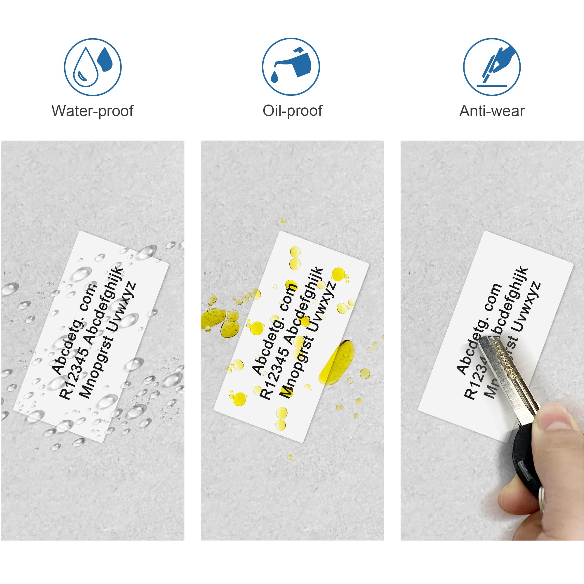 Snapklik.com : POLONO Genuine 2" X 1" Direct Thermal Label, Self ...