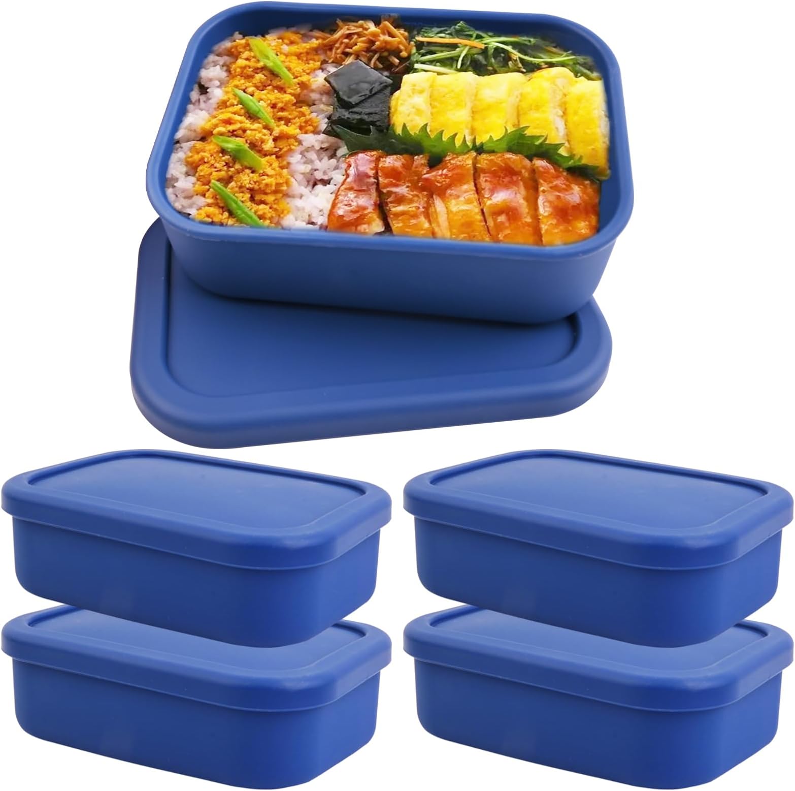 Amazon.com: Silicone Freezer Tray for Soup Ice Cubes: 2-Cup Freezing ...
