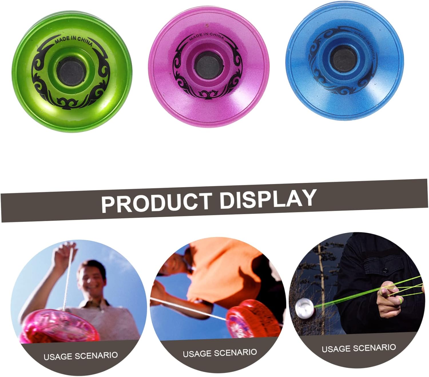 ERINGOGO 30 Pcs Yo-yo Toy Yoyo Educational Plaything Kids Plaything ...