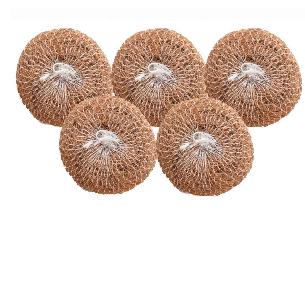 Orgo Dream Herbal Handmade Coir Body Scrubber, Coir Bath Scrubber ...