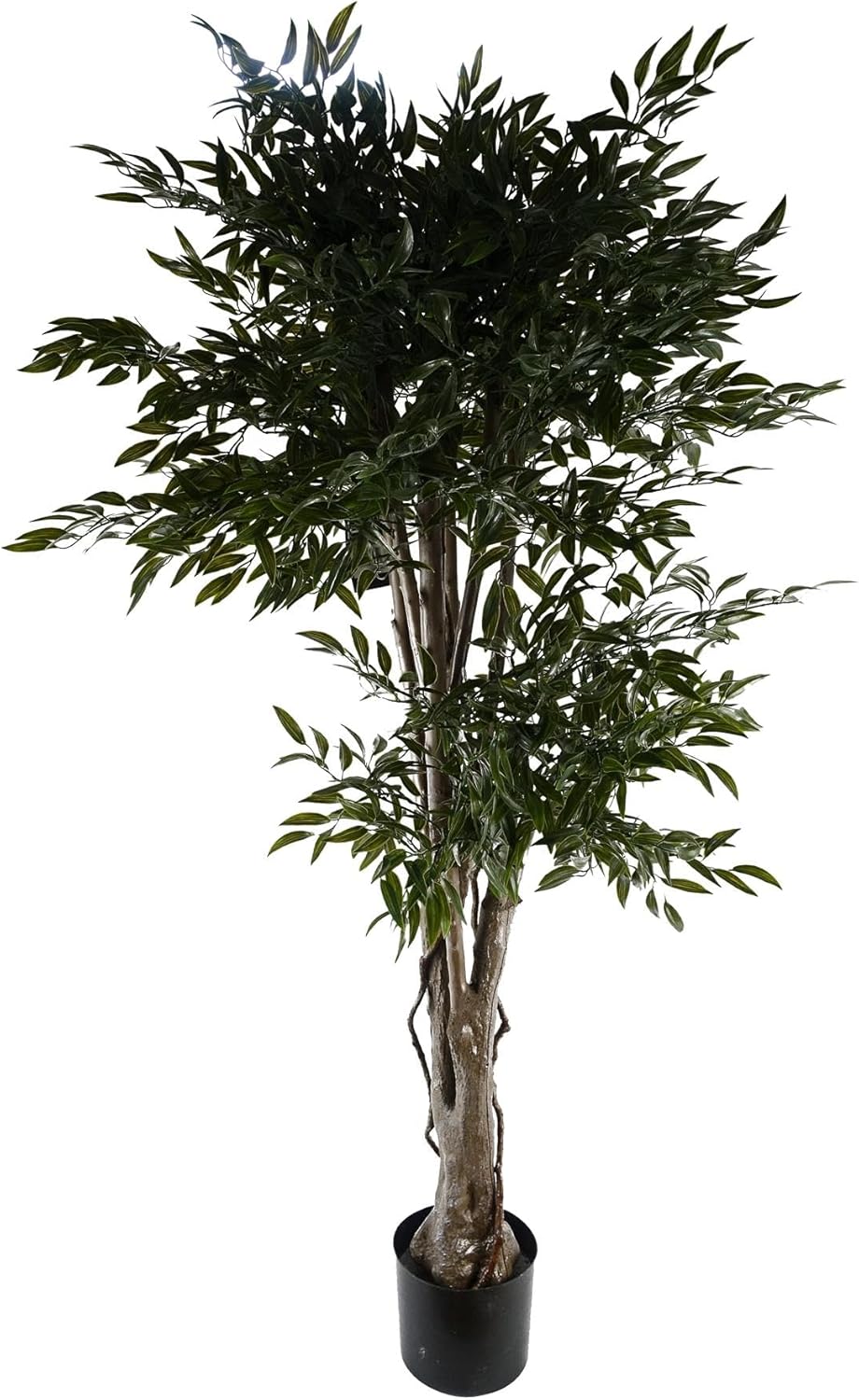 Leaf Realistic Artificial Japanese Fruticosa Ficus Tree : Amazon.co.uk ...