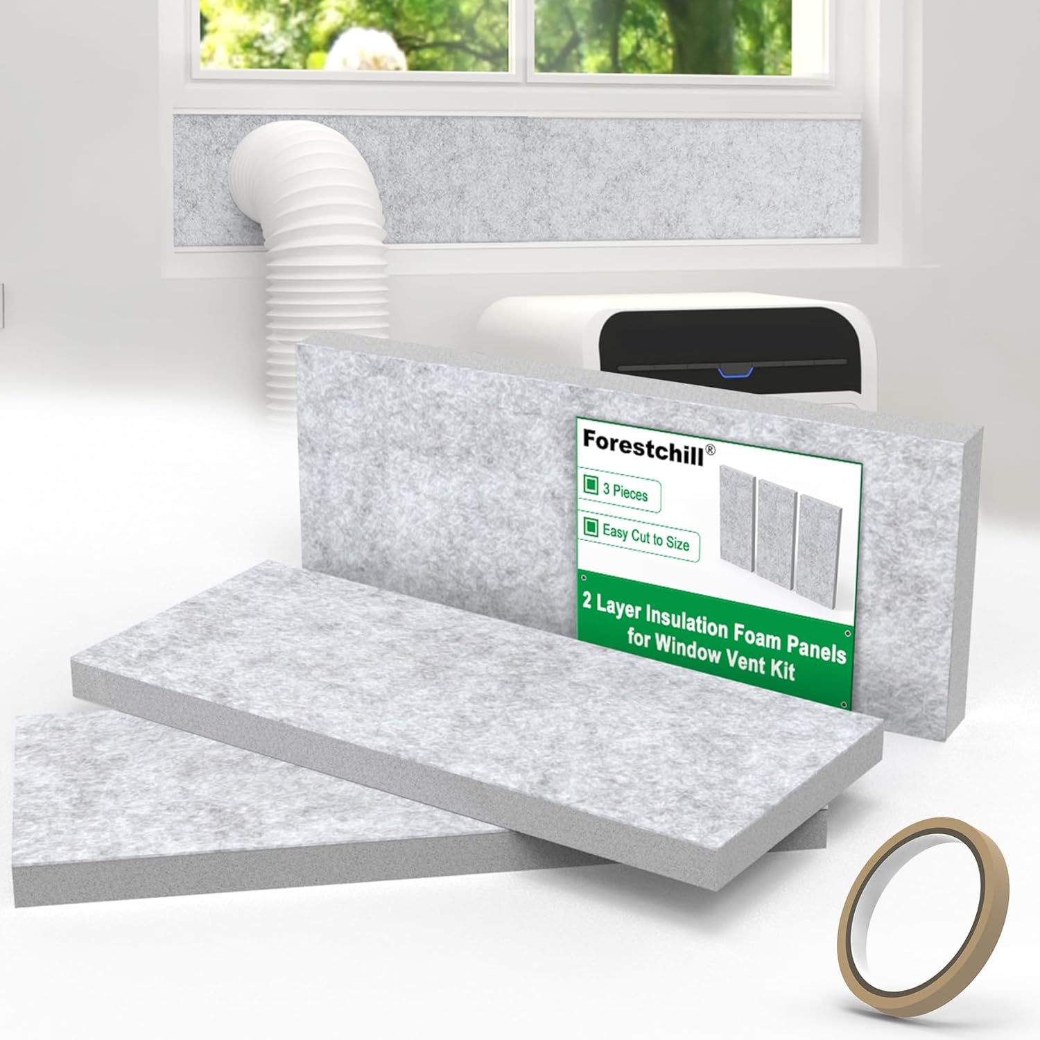 Amazon.com: Forestchill Double Layer Insulation Foam Panels for ...