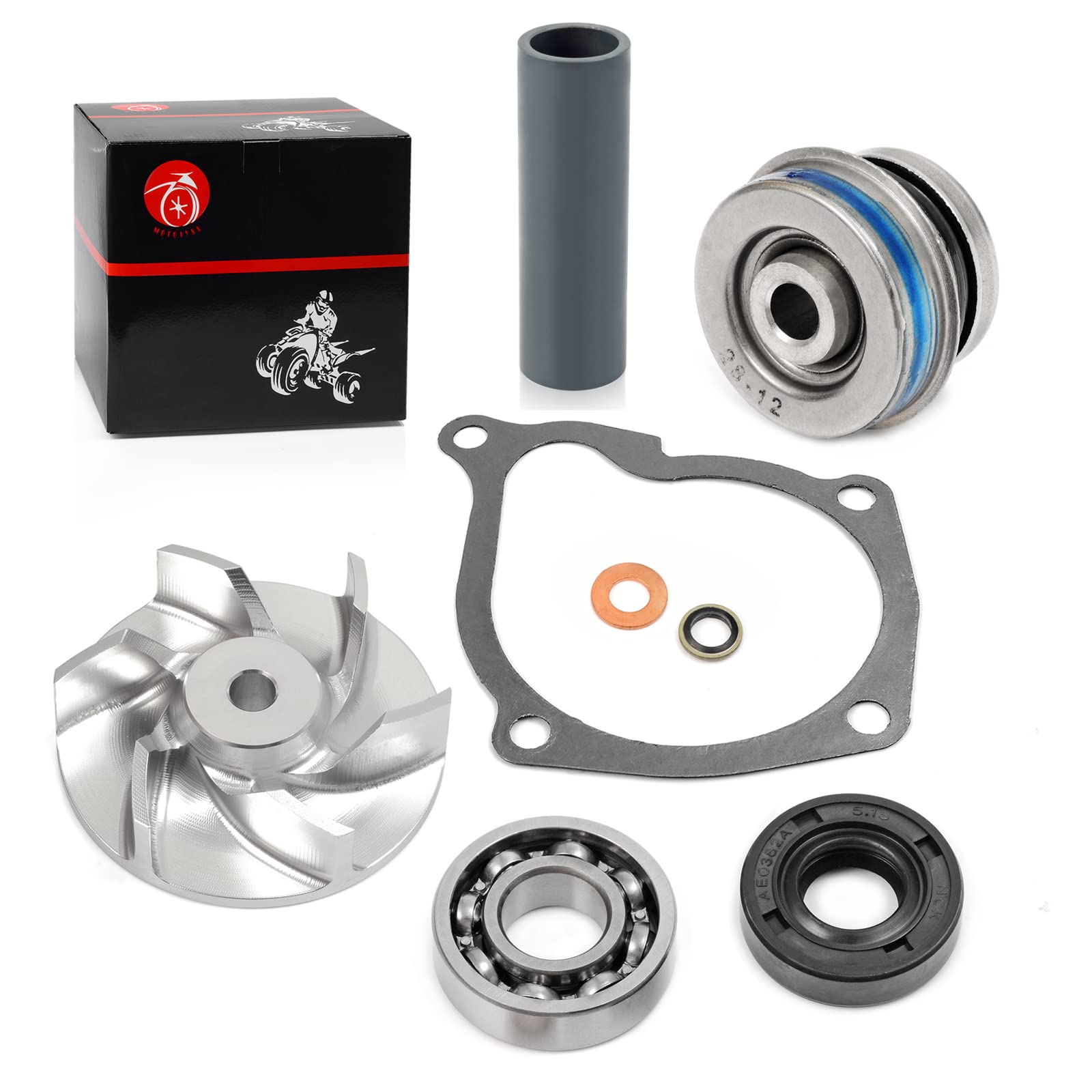 Amazon.com: Water Pump Seal Rebuild Kit Impeller & Driver For Polaris ...