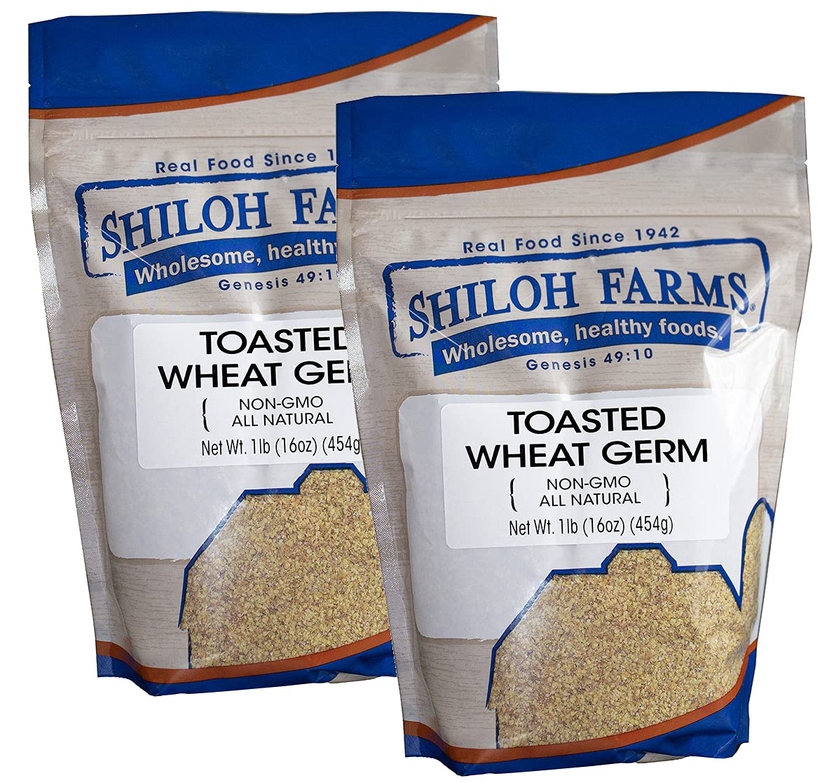 Amazon.com : Shiloh Farms Toasted Flake Wheat Germ - An Easy and ...