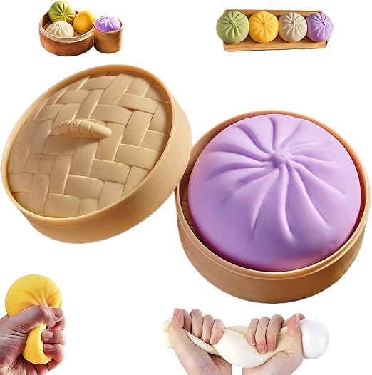 1PCS Giant Glitter Dumpling, Giant Dumpling Squishy Stress Toy, Squeeze ...