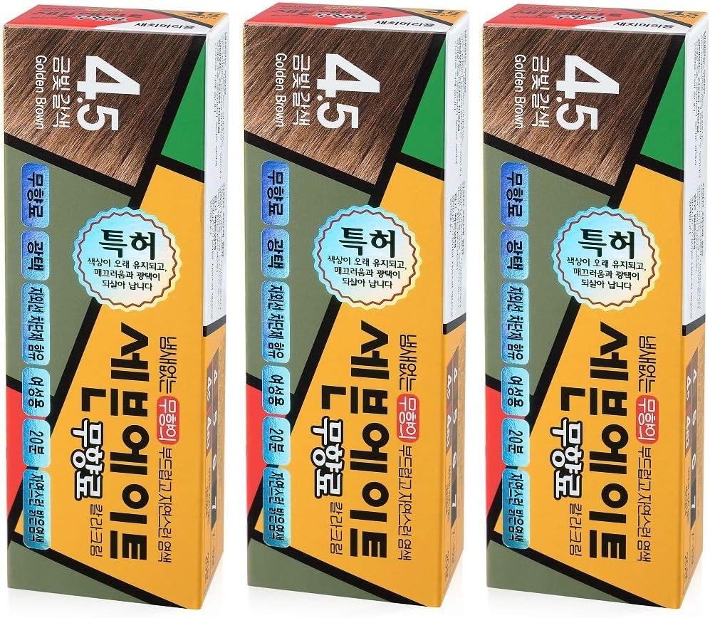 Amazon.com : 12 Pcs Paon Seven-Eight Creamy Type Hair Color Natural ...