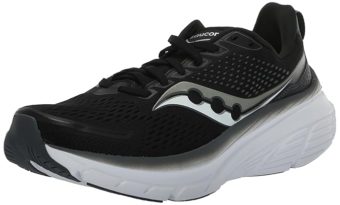 Buy Saucony mens Guide 17 Black/Shadow Running Shoe - 6 UK (S20936-100 ...